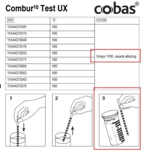 Roche Combur 10 UX Test | 100 stuks - Verloskundigenloket
